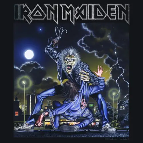 IRON MAIDEN No Prayer On The Road Graphic T-shirt