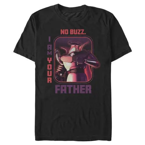 TOY STORY Zurg I Am Your Father Graphic T-shirt - Black