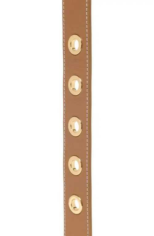 Maje Leather Belt With Miss M Buckle