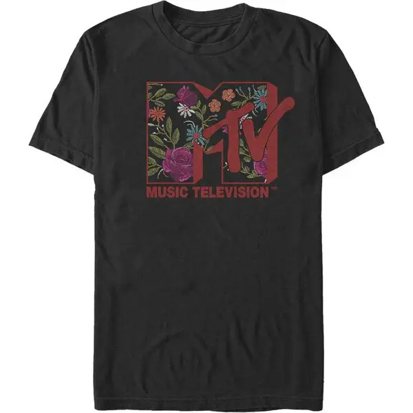 MTV Roses Logo Graphic T-shirt