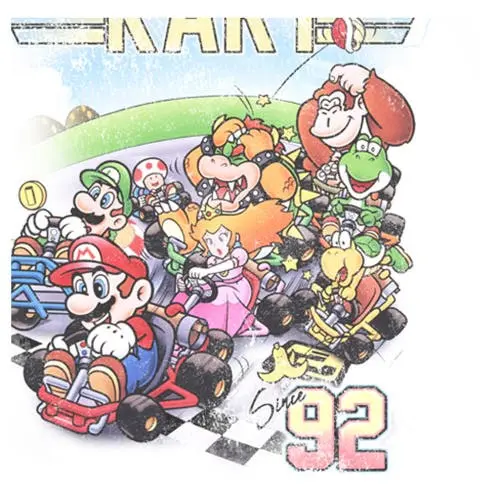 NINTENDO Mario Kart 90s Graphic T-shirt