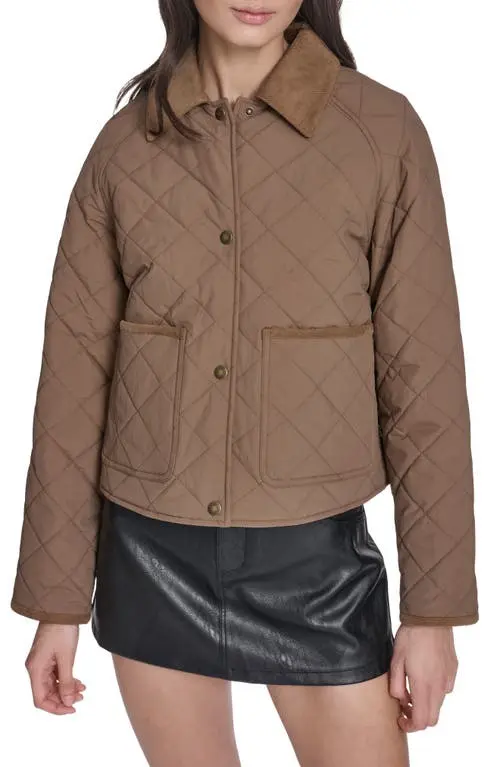 LEVI'S Quilted Barn Jacket - Bison