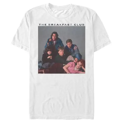 THE BREAKFAST CLUB Detention Group Pose Graphic T-shirt