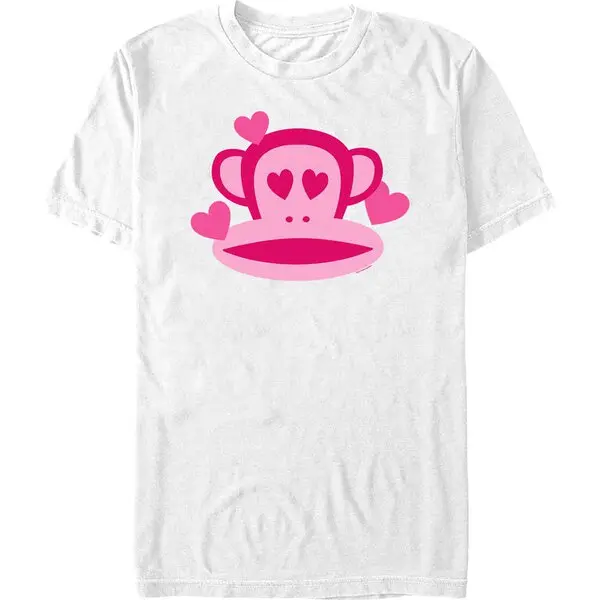 PAUL FRANK Julius In Love Short Sleeve Graphic T-shirt - White