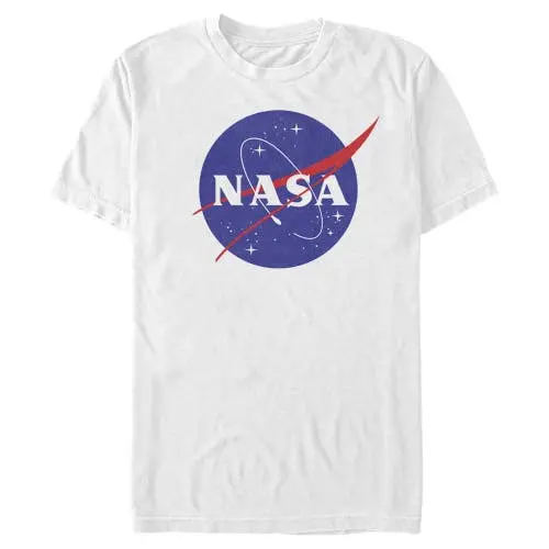 NASA Circle Logo Graphic T-shirt - White