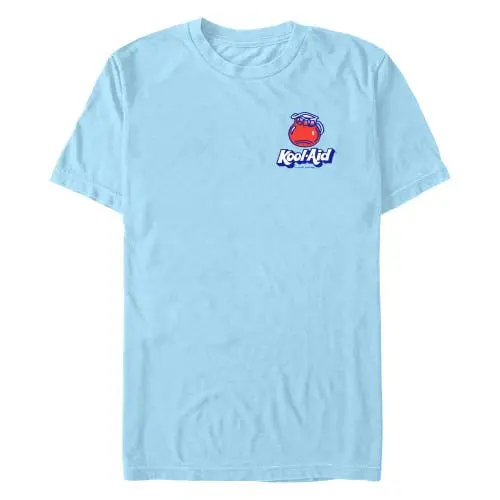 KOOL-AID Pocket Jar Logo Graphic T-shirt - Light Blue