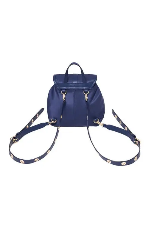 Maje Mini Leather And Nylon Backpack