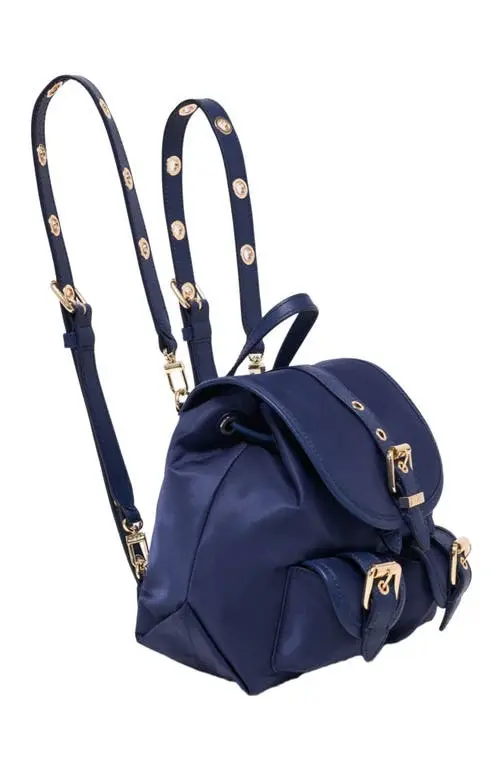 Maje Mini Leather And Nylon Backpack