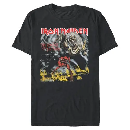 IRON MAIDEN The Number Of The Beast Short Sleeve Graphic T-shirt