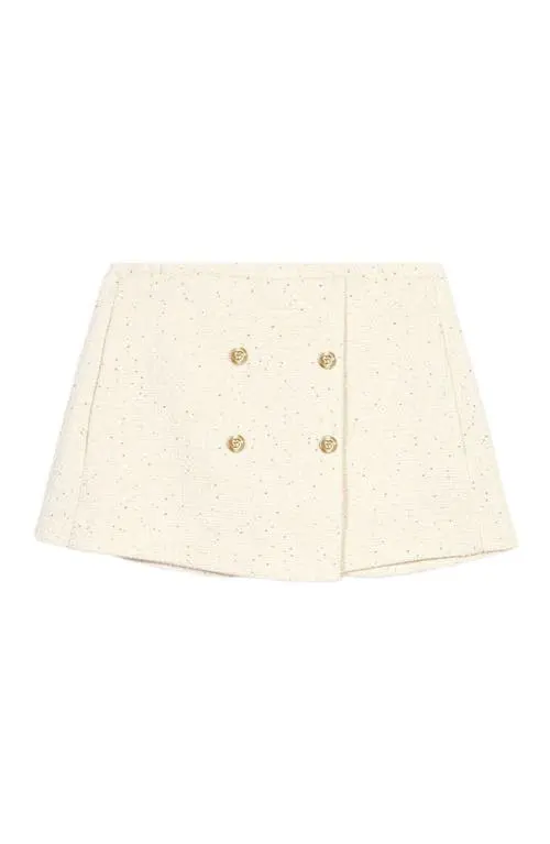 Maje Tweed Skort
