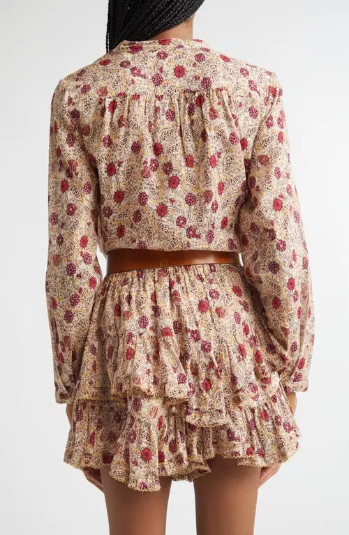 Isabel Marant Étoile Maria Print Cotton Button-up Shirt