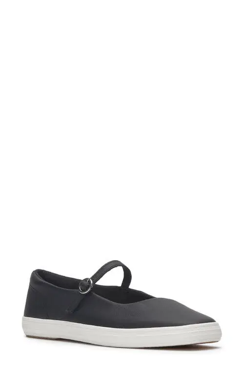 Keds® Square Toe Mary Jane Sneakers - Black