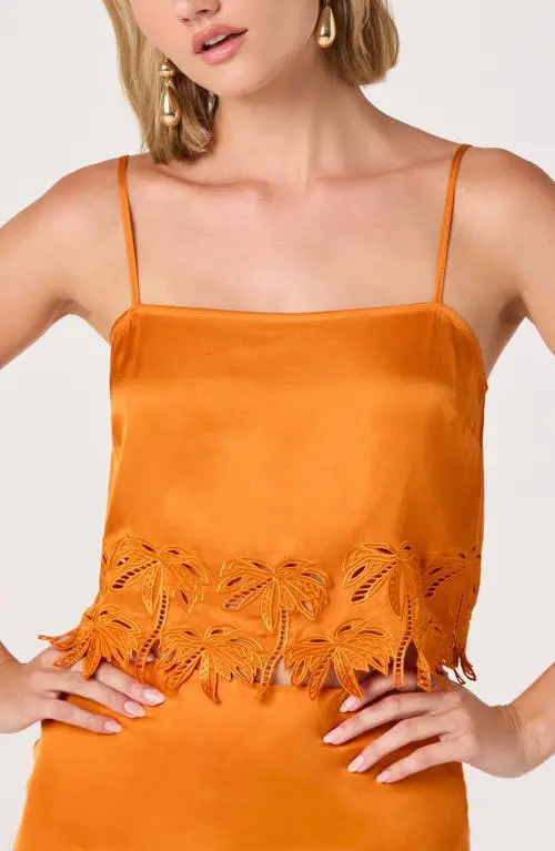 Astr The Label Dawn Embroidery Detail Camisole