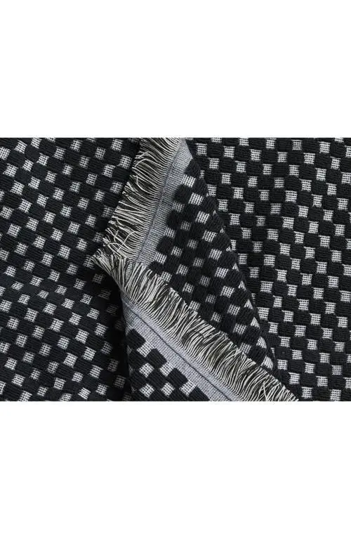 PARACHUTE Riviera Organic Cotton Beach Towel - Soft Black