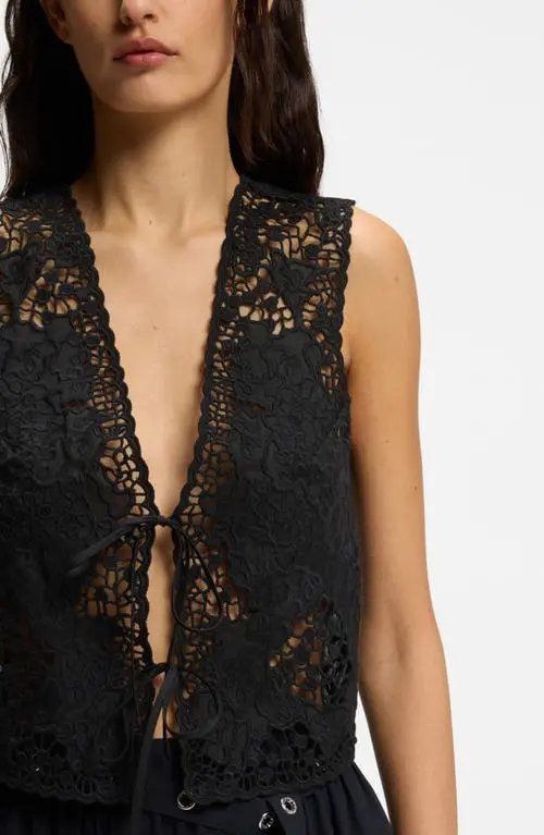 Hugo Boss Embroidered Vest