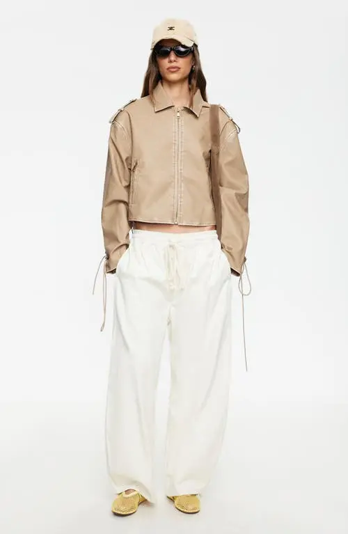 Lioness Out Of Office Cotton Drawstring Pants