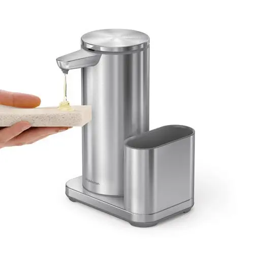 SIMPLEHUMAN 14 Oz. Liquid Sensor Pump With Caddy