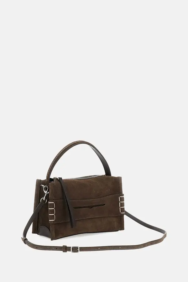 JW Anderson Suede Loafer Small Bag - Multicolor