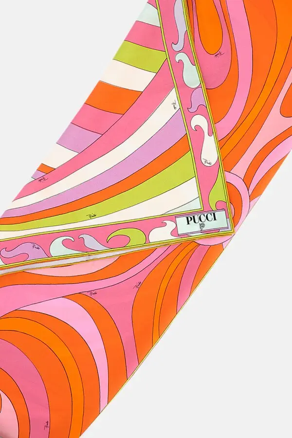 Emilio Pucci Printed Silk Scarf