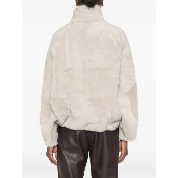 Brunello Cucinelli Shearling Jacket - Gray