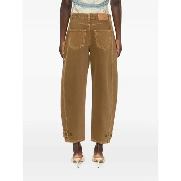 Isabel Marant Étoile Tapered Jeans With Contrast Stitching