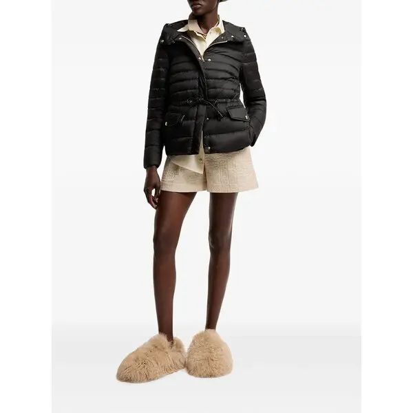 Moncler Padded Hooded Down Jacket - Black