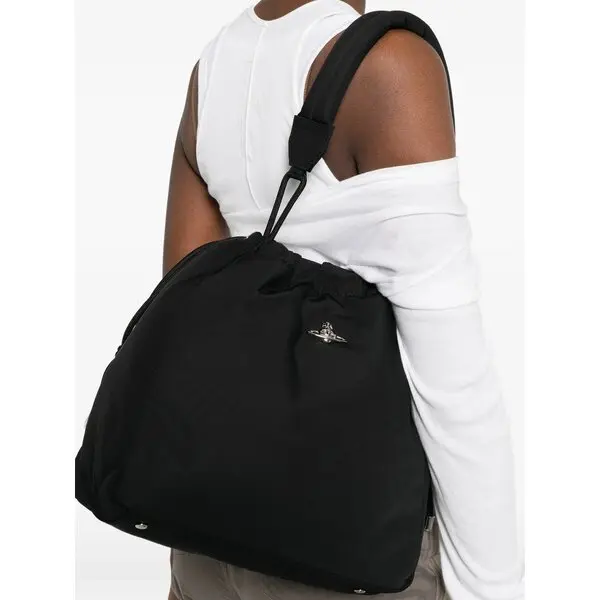 VIVIENNE WESTWOOD Embossed Orb Detail Shoulder Bag