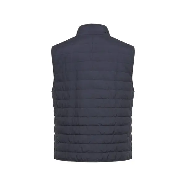 Brunello Cucinelli Sleeveless Quilted High Neck Vest