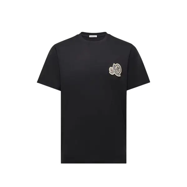 Moncler Polo Shirts - Black