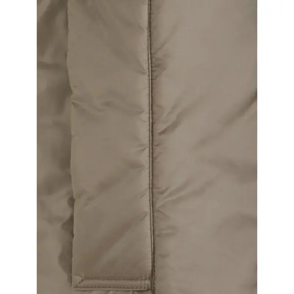 Max Mara Sleeveless Hooded Vest - Brown