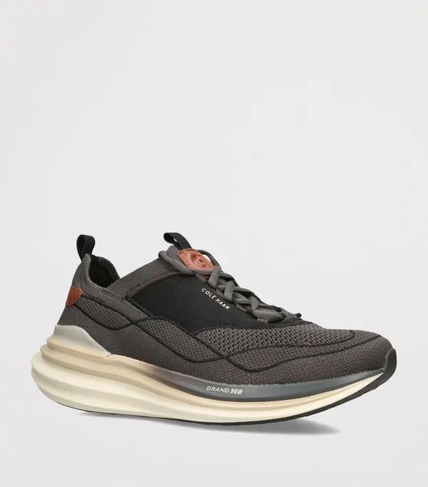 Cole Haan Riginalgrand Quadstar Stitchlite Running Trainers - Grey
