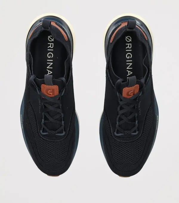 Cole Haan Riginalgrand Quadstar Stitchlite Running Trainers - Navy