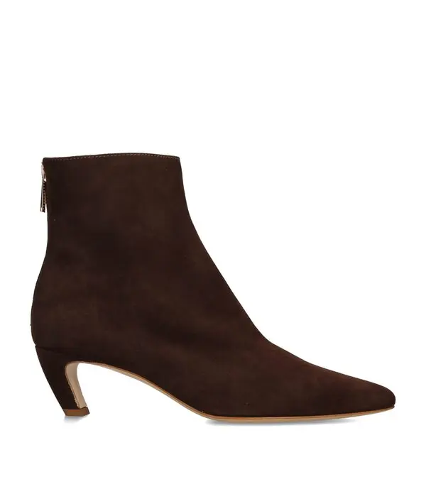 Gabriela Hearst Suede Clayton Boots - Brown
