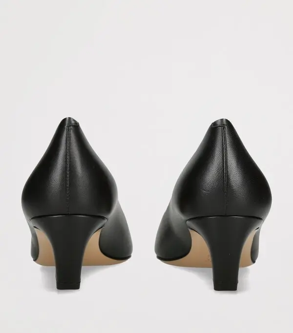 Gabriela Hearst Leather Peggy Heeled Pumps 50
