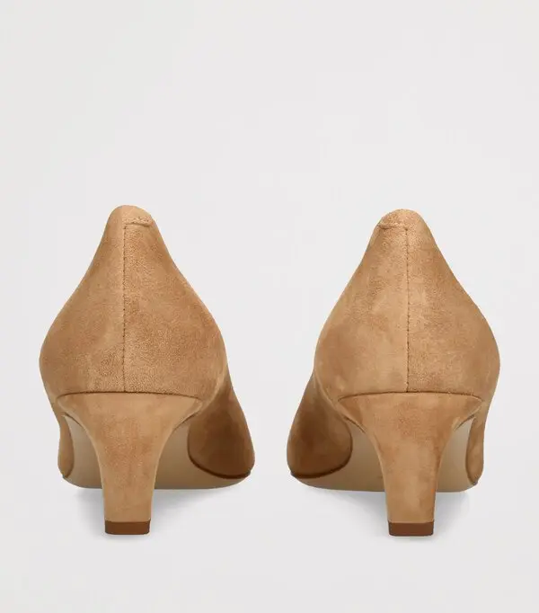 Gabriela Hearst Suede Peggy Heeled Pumps 50