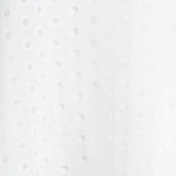Alaïa Silk Eyelet Tunic Top