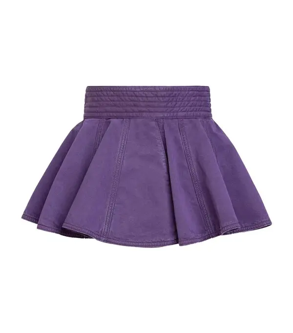 Alaïa Denim Peplum Belt