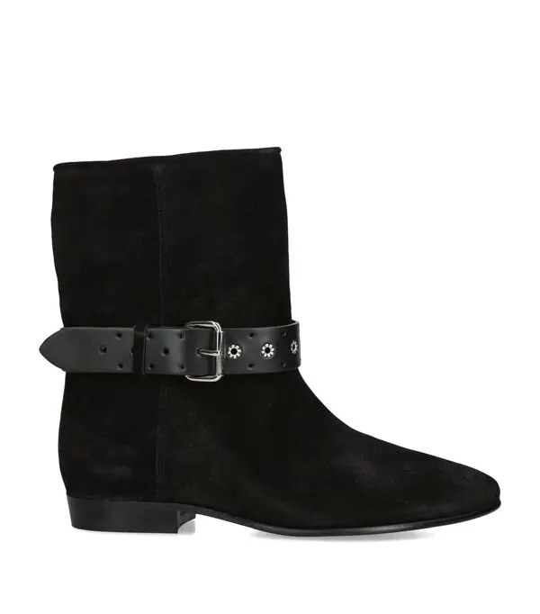 Isabel Marant Étoile Suede Reena Ankle Boots