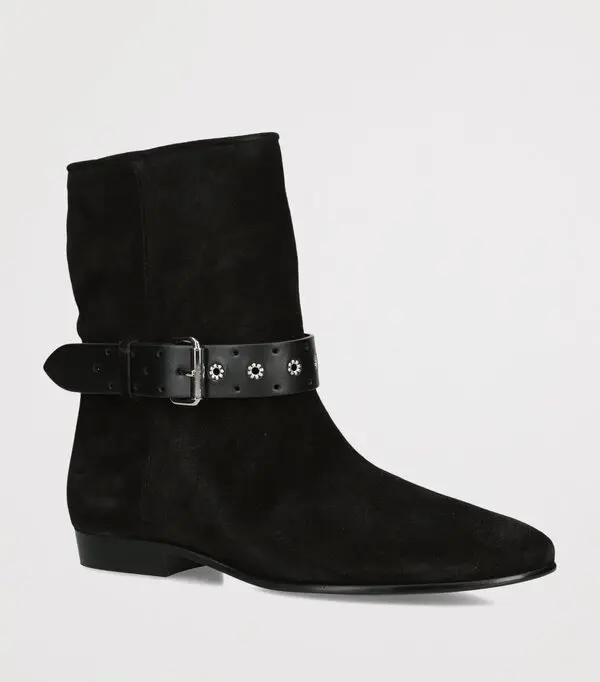 Isabel Marant Étoile Suede Reena Ankle Boots