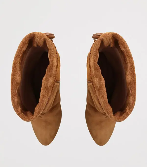 Isabel Marant Étoile Suede Dalby Heeled Boots 55