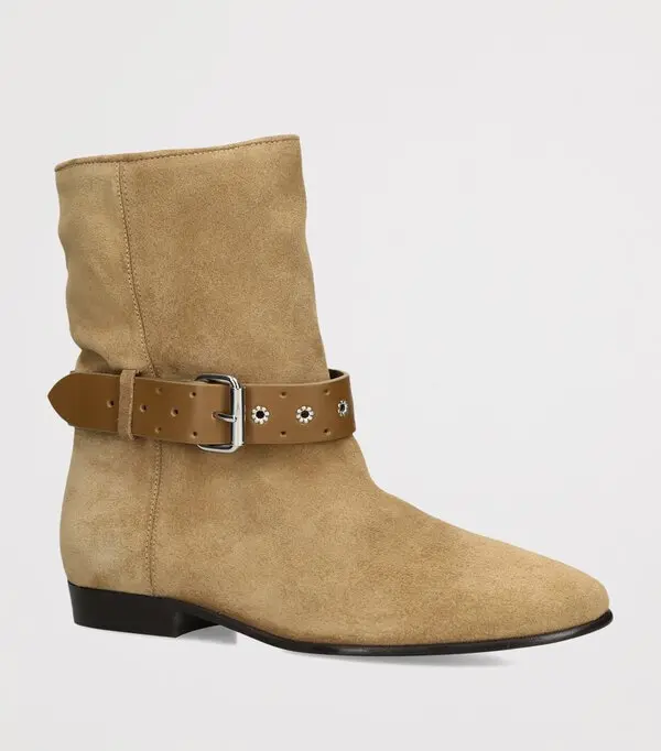 Isabel Marant Étoile Suede Reena Ankle Boots