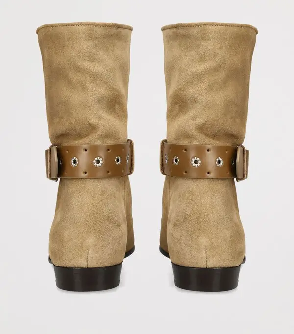 Isabel Marant Étoile Suede Reena Ankle Boots