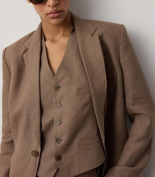 Ralph Lauren Linen Marcy Jacket