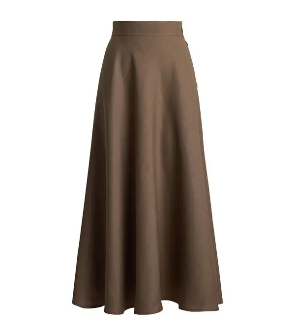 Ralph Lauren Linen Kenzie Skirt