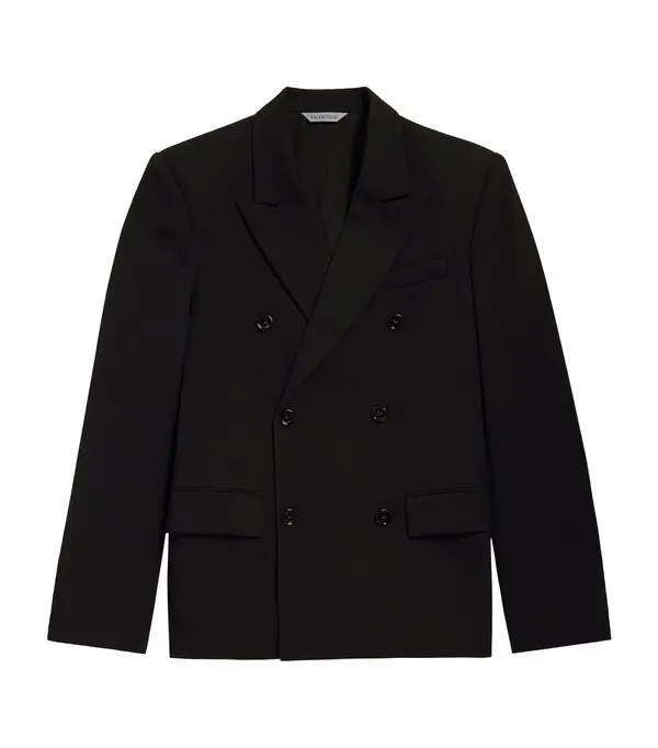 Balenciaga Wool Double-breasted Jacket