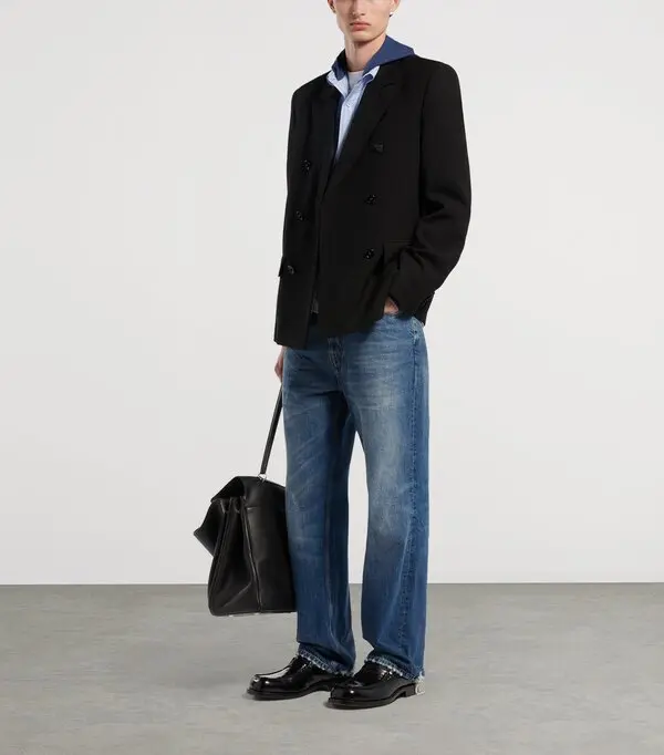 Balenciaga Wool Double-breasted Jacket
