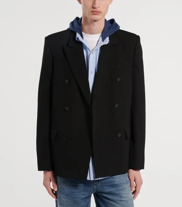Balenciaga Wool Double-breasted Jacket
