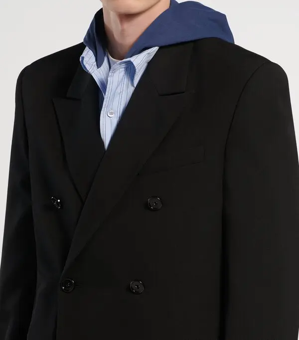 Balenciaga Wool Double-breasted Jacket