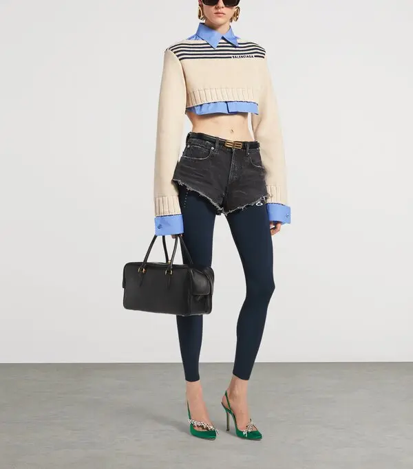 Balenciaga Double Layer Sweater Shirt