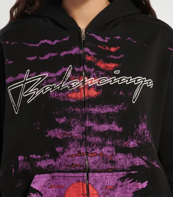 Balenciaga Cotton Dream Print Hoodie